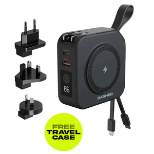 Dashed TravelPod® (5-in-1 Travel Charger) | Universal Power Pack